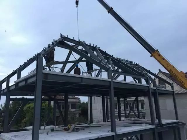 Steel structure + AAC Panel Prefabricated Villa Case Introduction ...